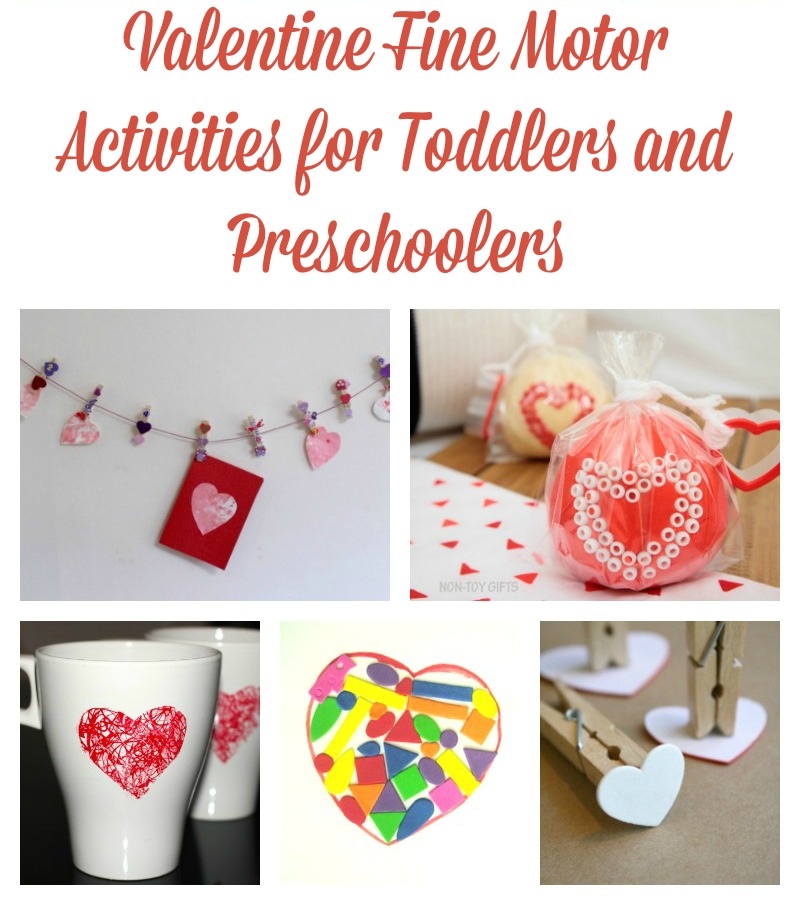 Valentine Fine Motor Activities for Toddlers and Preschoolers - Simply ...